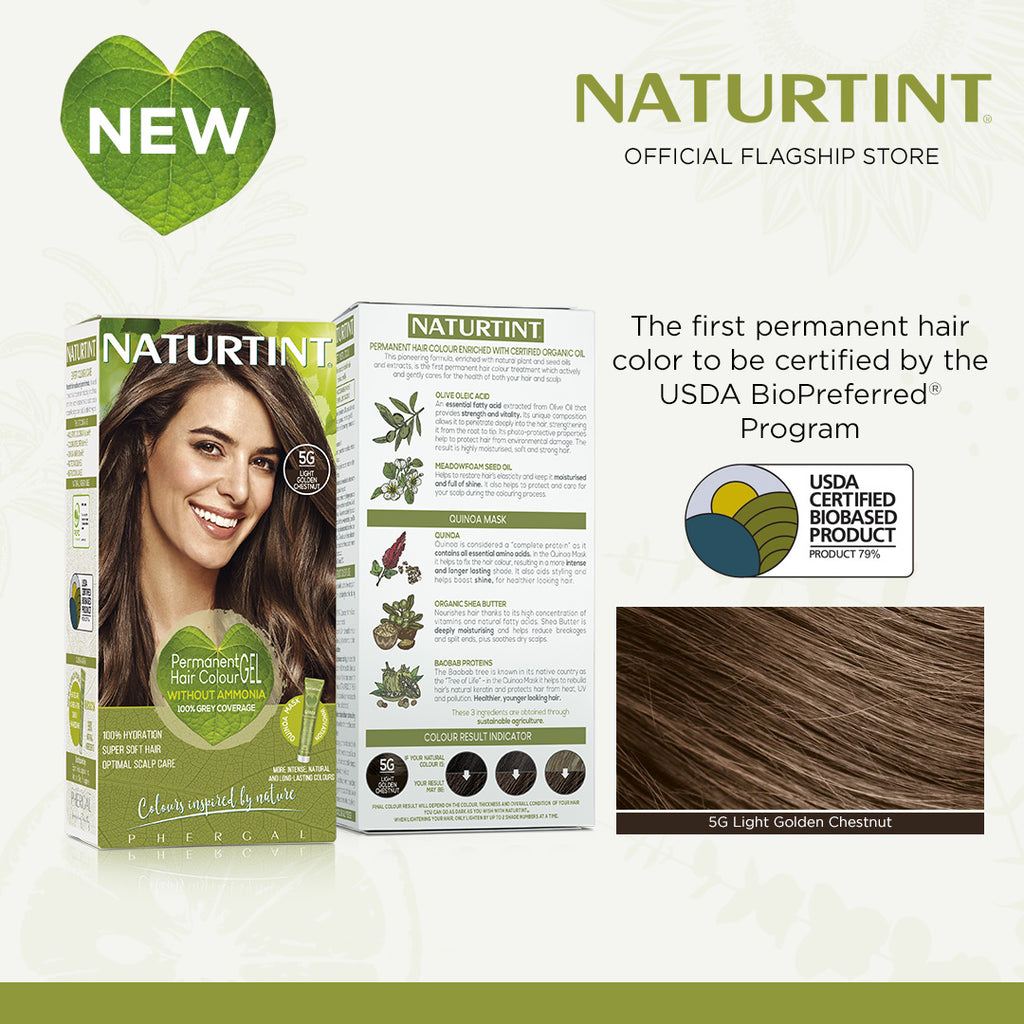 NEW Naturtint Hair Color 5G Light Golden Chestnut – Shoppurebeauty