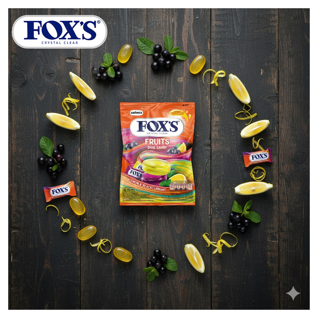 Fox's Fruits Oval Flowrap Candy 125g – Shoppurebeauty